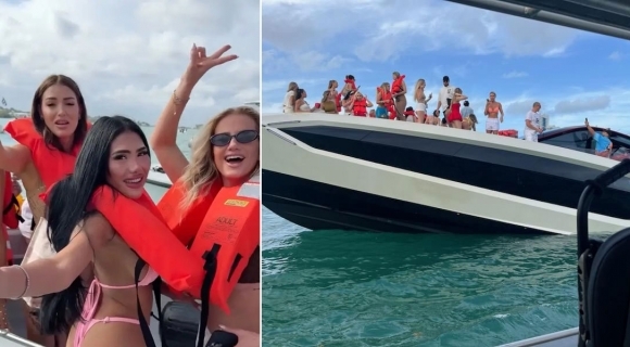 배 침몰해 사람 구조하는데…셀카 찍고 웃는 인플루언서들
