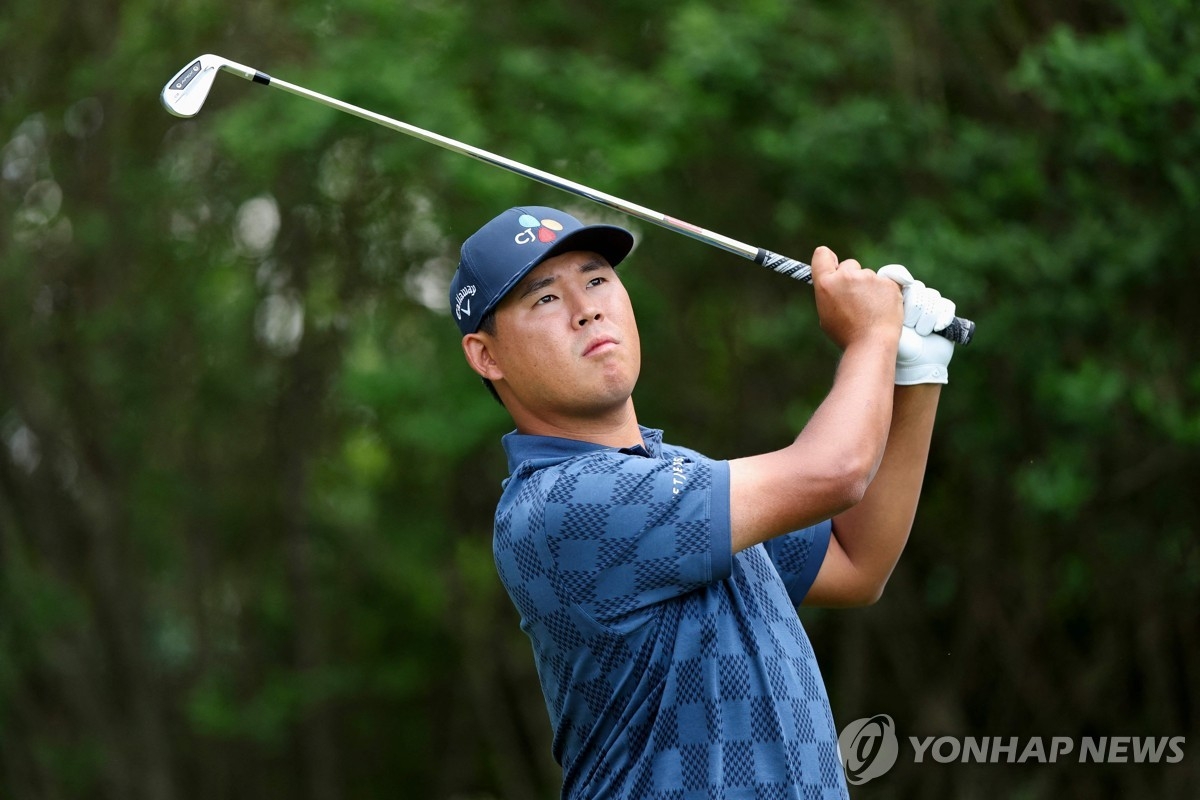 김시우, PGA 투어 트루이스트 챔피언십 2R 공동 4위 도약