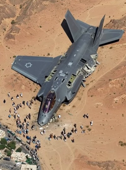 이란에 F-35 격추? 근데 좀 많이 큰데… AI가짜뉴스 범람 | 문화일보