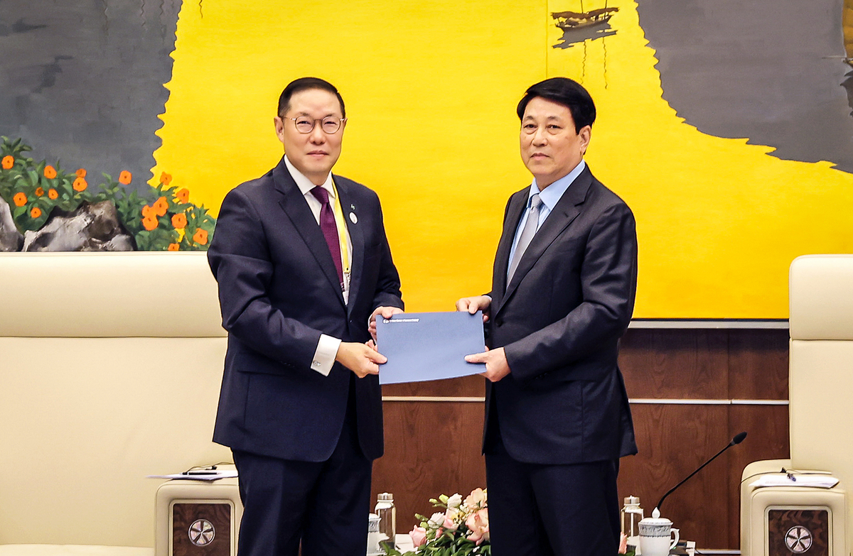 조현상 HS효성 부회장, 베트남 주석 만나 APEC 협조 요청 | 문화일보