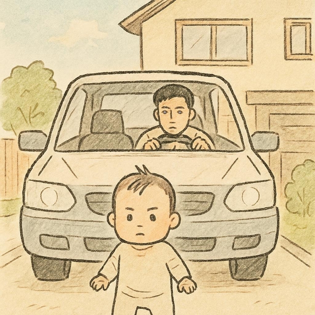 ‘이런 참변이’ 日 20대 남성 차몰고 나오다 1세 딸 치어 사망 | 문화일보