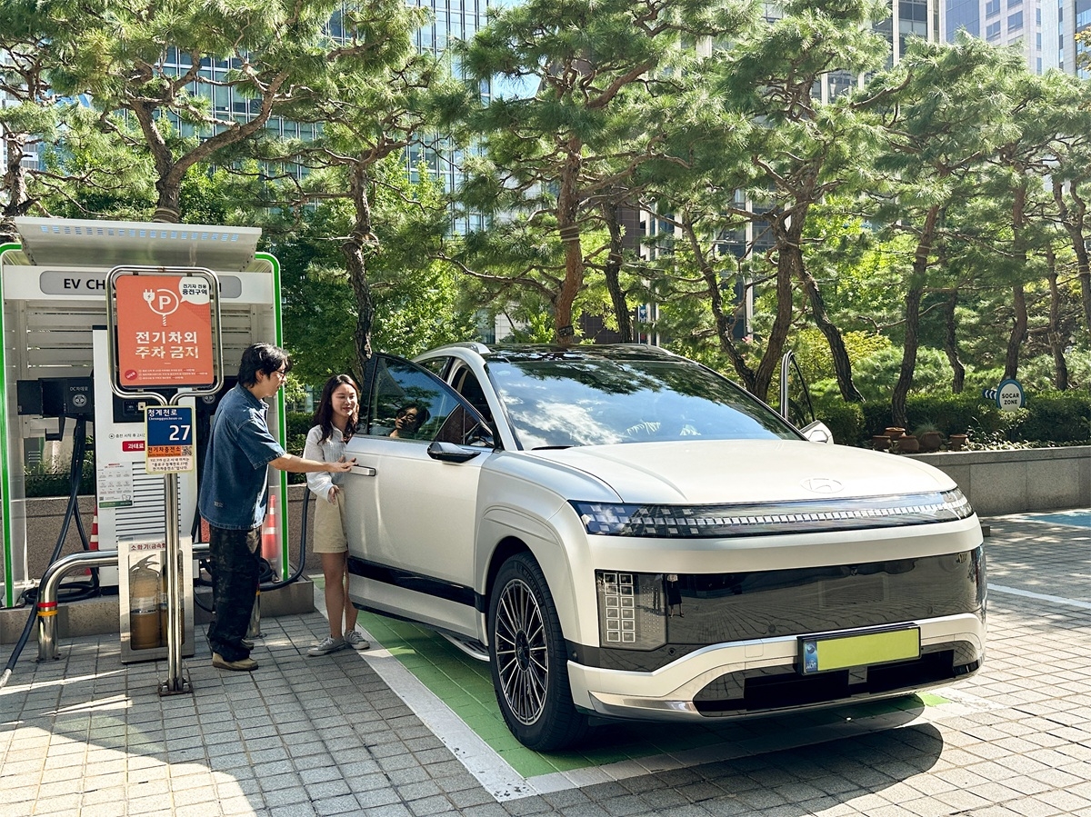 SK이노베이션 임원차량, 자회사 배터리 장착 ‘아이오닉9·eG80’로 | 문화일보