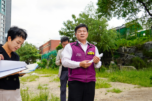 이필형 동대문구청장, 교통·환경 현안 사업대상지 5곳 현장 점검 | 문화일보