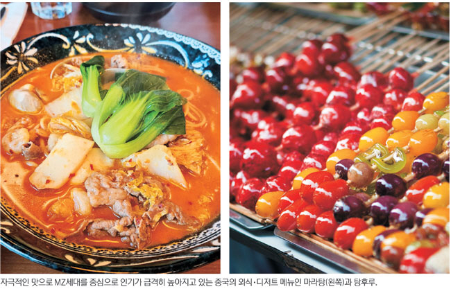 “점심엔 마라탕 간식은 탕후루”… MZ 열광 ‘마라탕후루’ 창업 열풍 | 문화일보